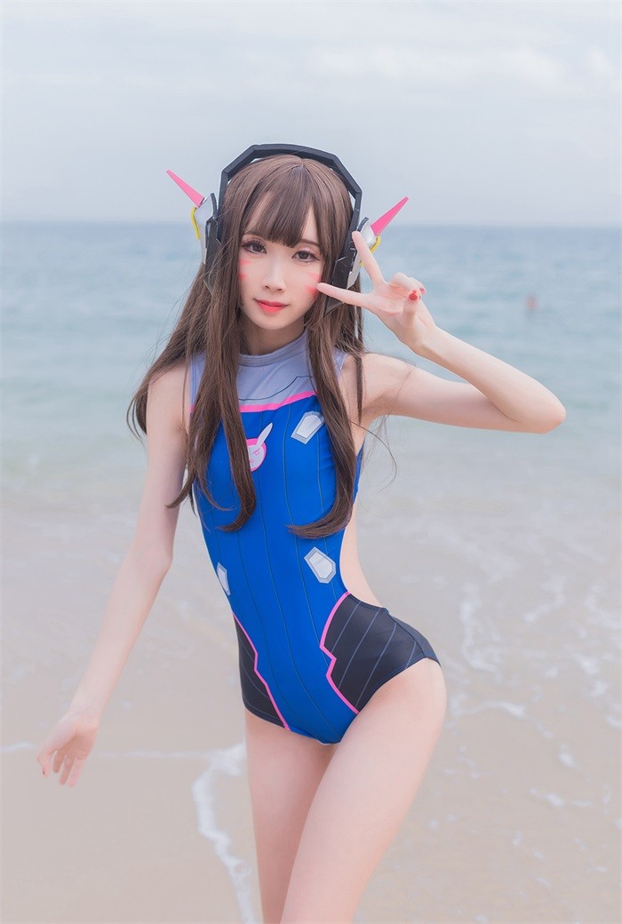 风之领域精品写真@No.074 赛场的足球宝贝 Cos守望先锋DVA [49P/222MB] - 图火火