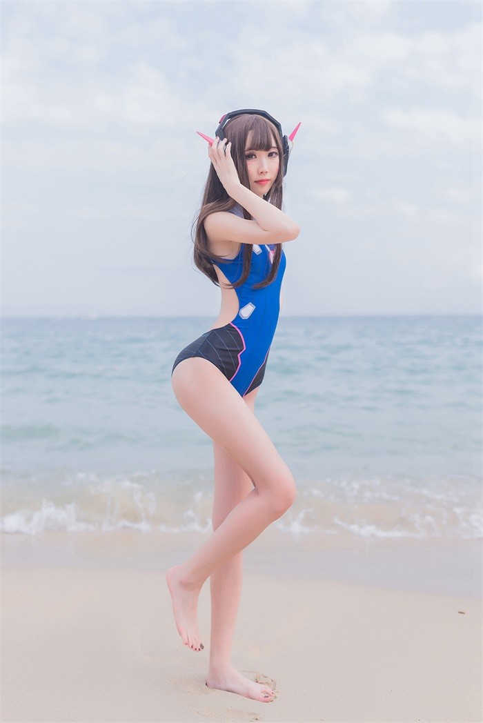 风之领域精品写真@No.074 赛场的足球宝贝 Cos守望先锋DVA [49P/222MB] - 图火火