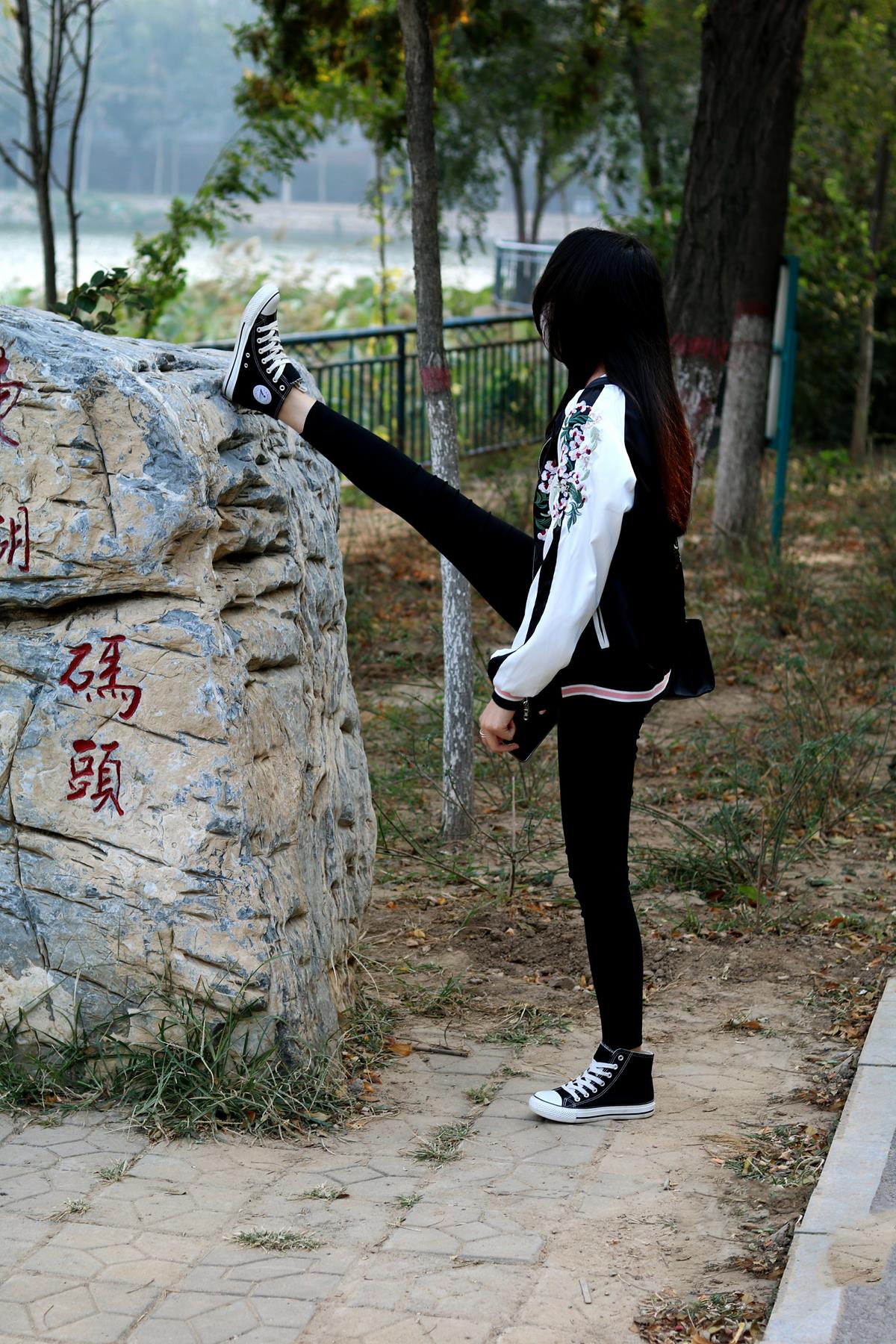 开膛手杰克 145期 高帮帆布鞋黑色船袜脚 [402P/1V/1.24G] - 图火火