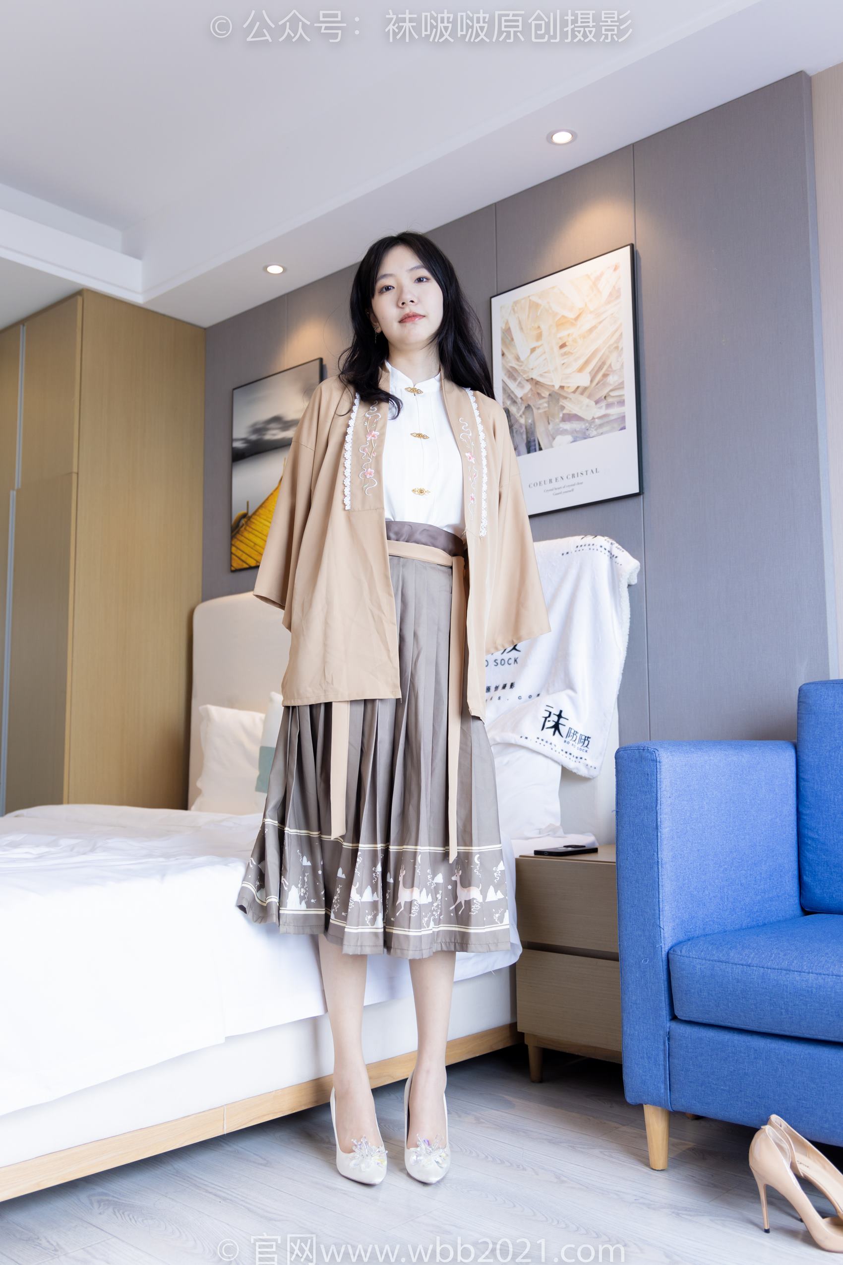 [BoBoSocks袜啵啵]NO.387 小甜豆-两双高跟鞋、黑丝、肉丝[145P/1V/6.28GB] - 图火火