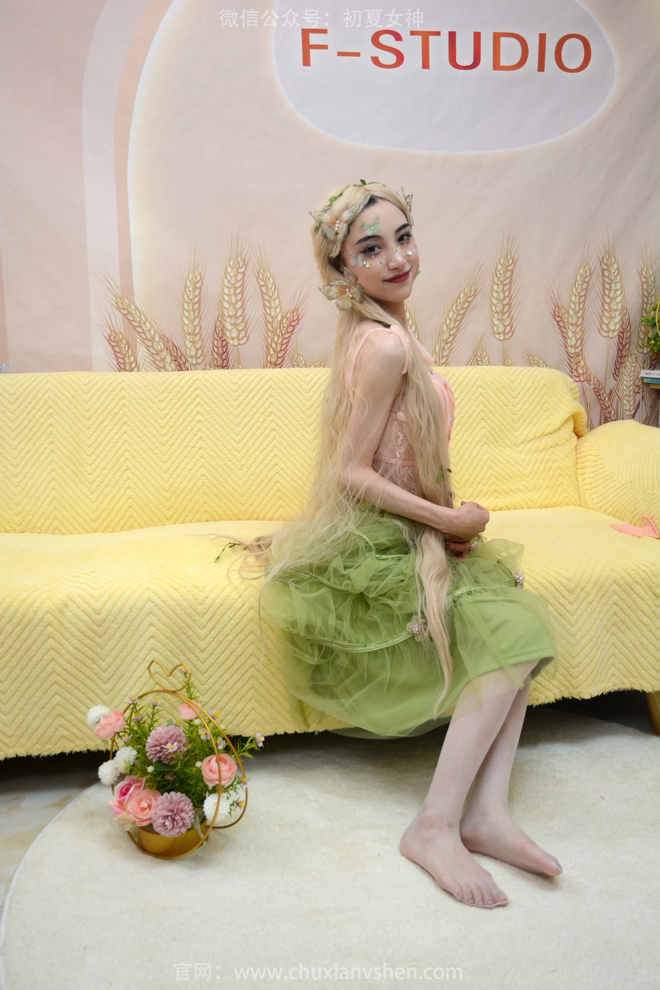 初夏女神 NO.240 柒柒 精灵之光[90P/1V/5.21GB] - 图火火