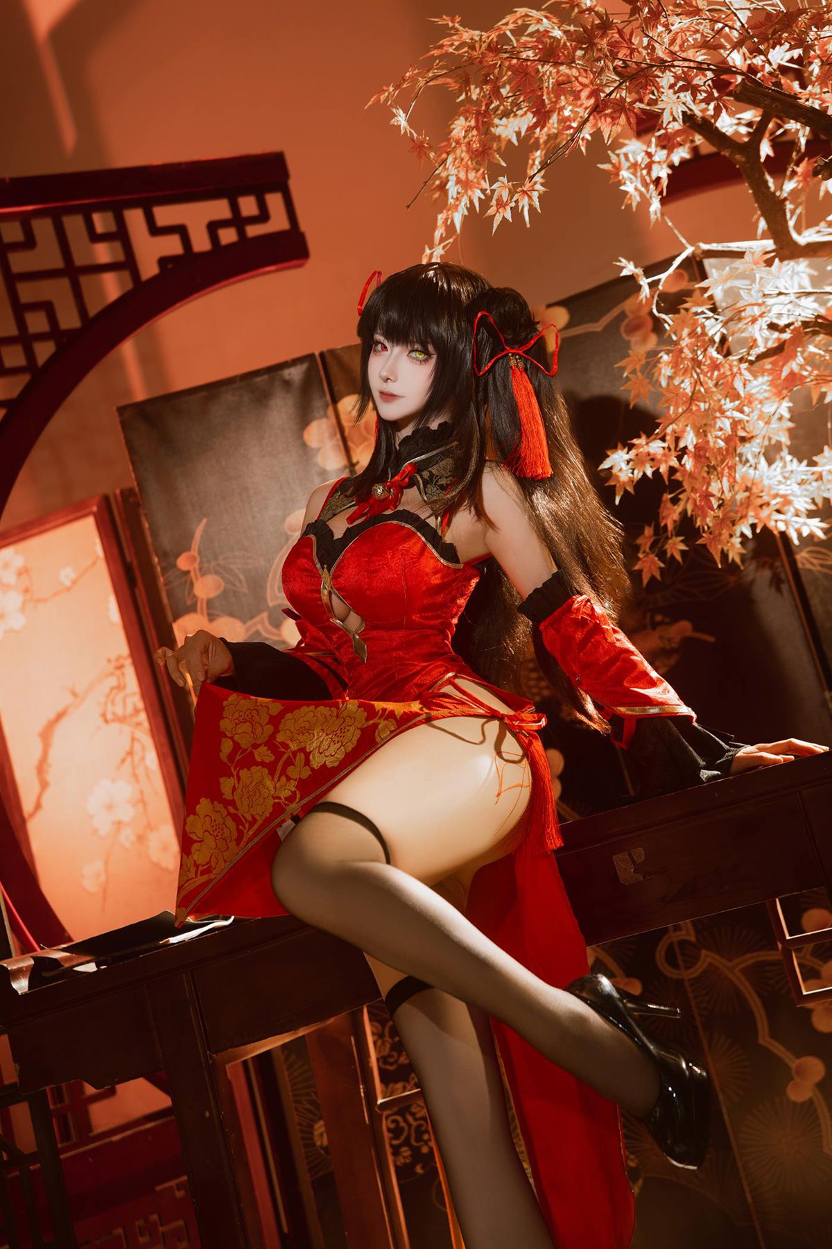 Seya-狮砸 - 狂三旗袍1[12P/142MB] - 图火火