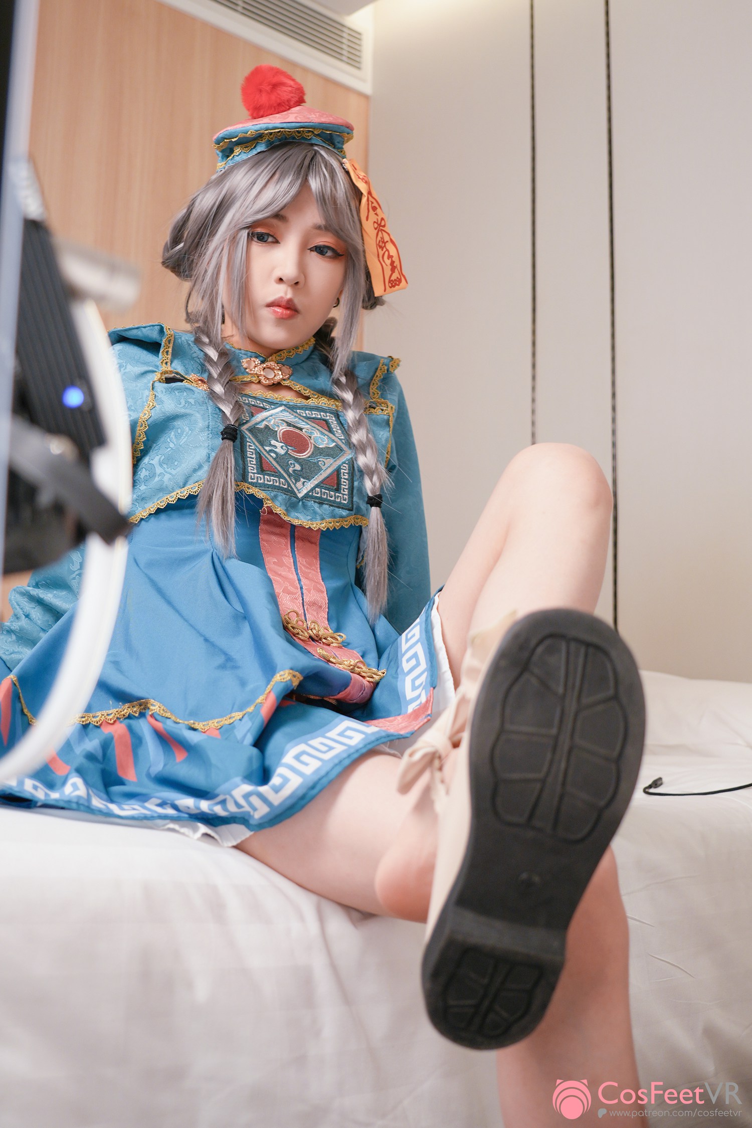 CosFeetVR [小僵屍lolita] (Niki) 足控VR [15V/45P/29.3G] - 图火火