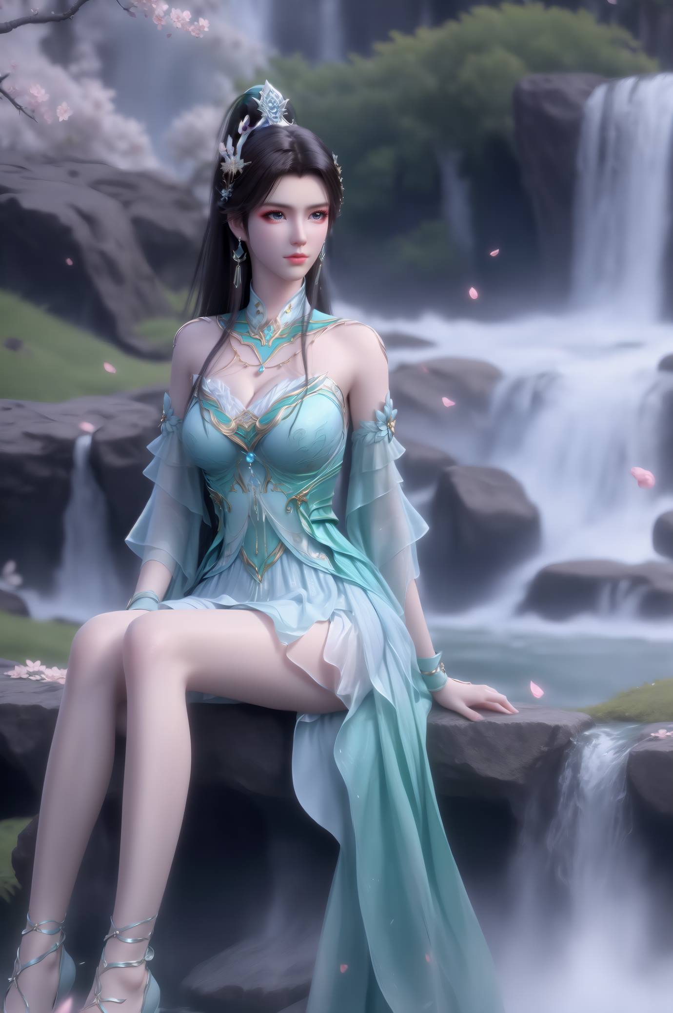 AI绘画 553 古熏儿（花开图包系列）[35P/354MB] - 图火火