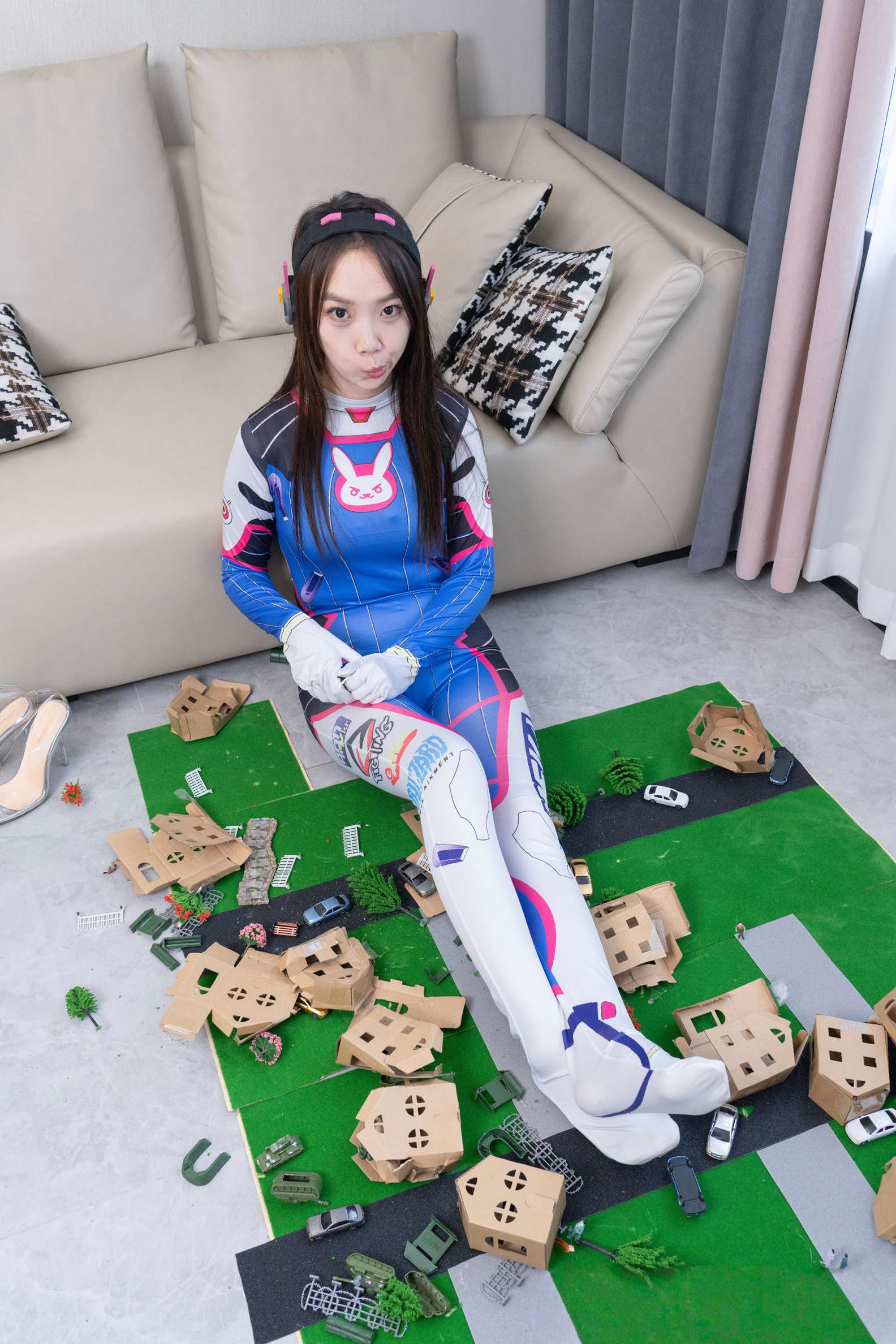 甜予232期：贝壳-高跟鞋、连体衣、小人国剧情剧情版[124P/1V/4.62G] - 图火火