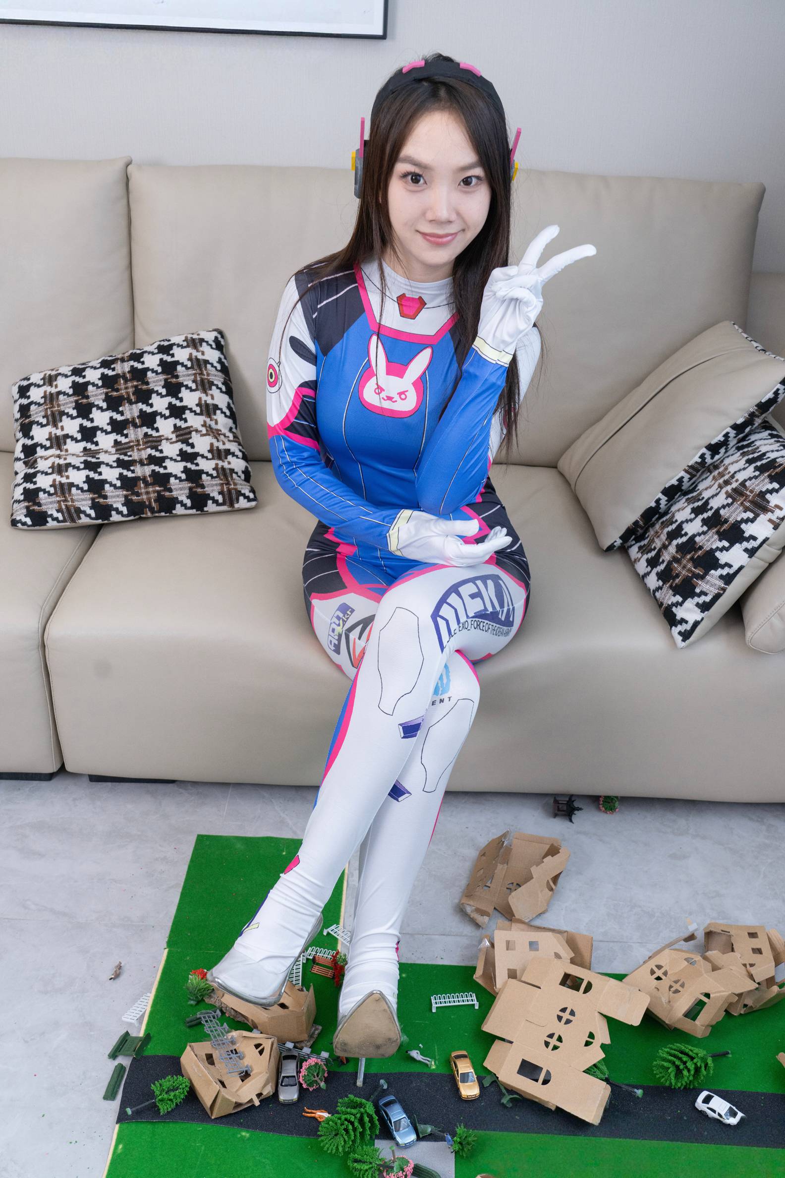 甜予232期：贝壳-高跟鞋、连体衣、小人国剧情剧情版[124P/1V/4.62G] - 图火火