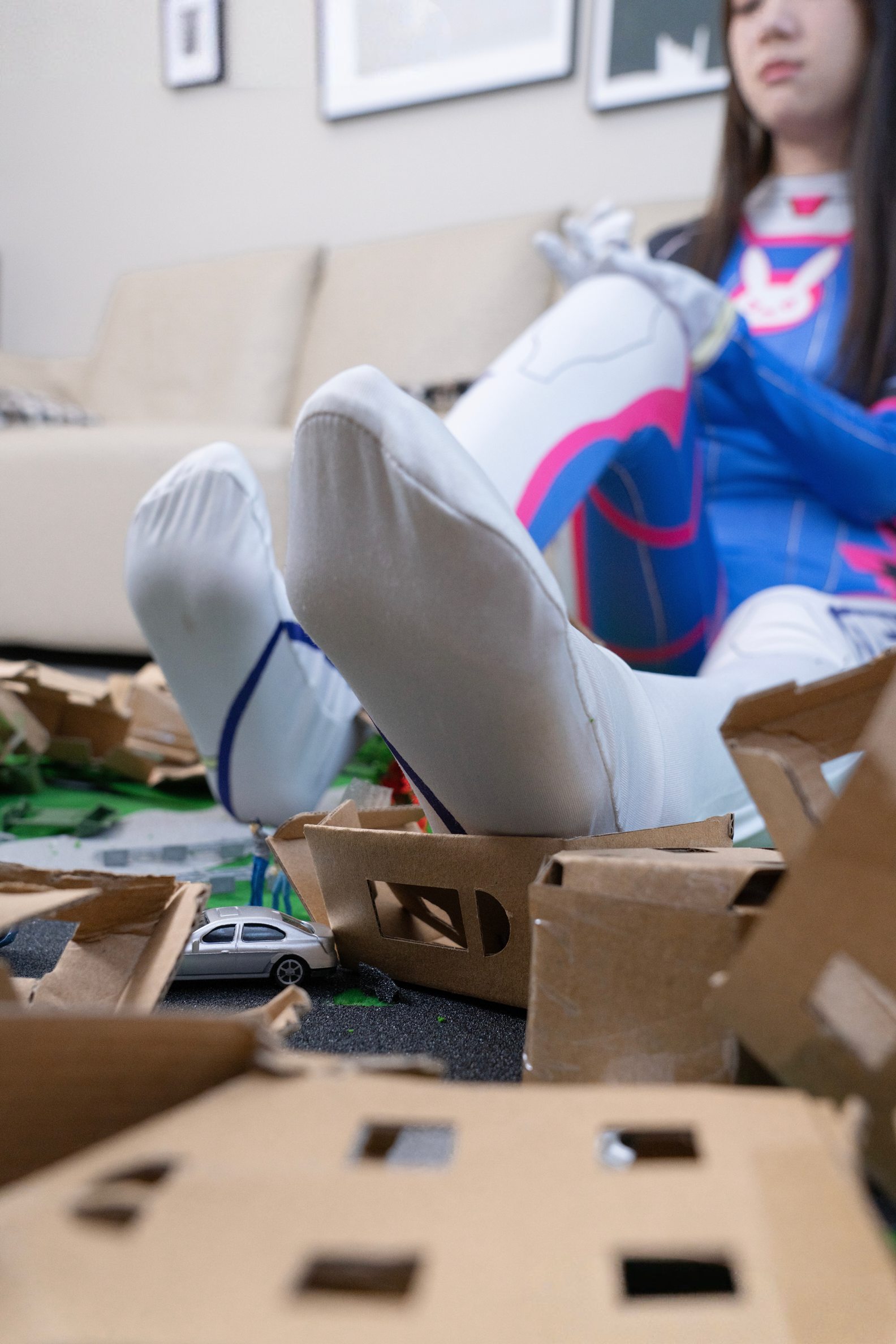 甜予232期：贝壳-高跟鞋、连体衣、小人国剧情剧情版[124P/1V/4.62G] - 图火火