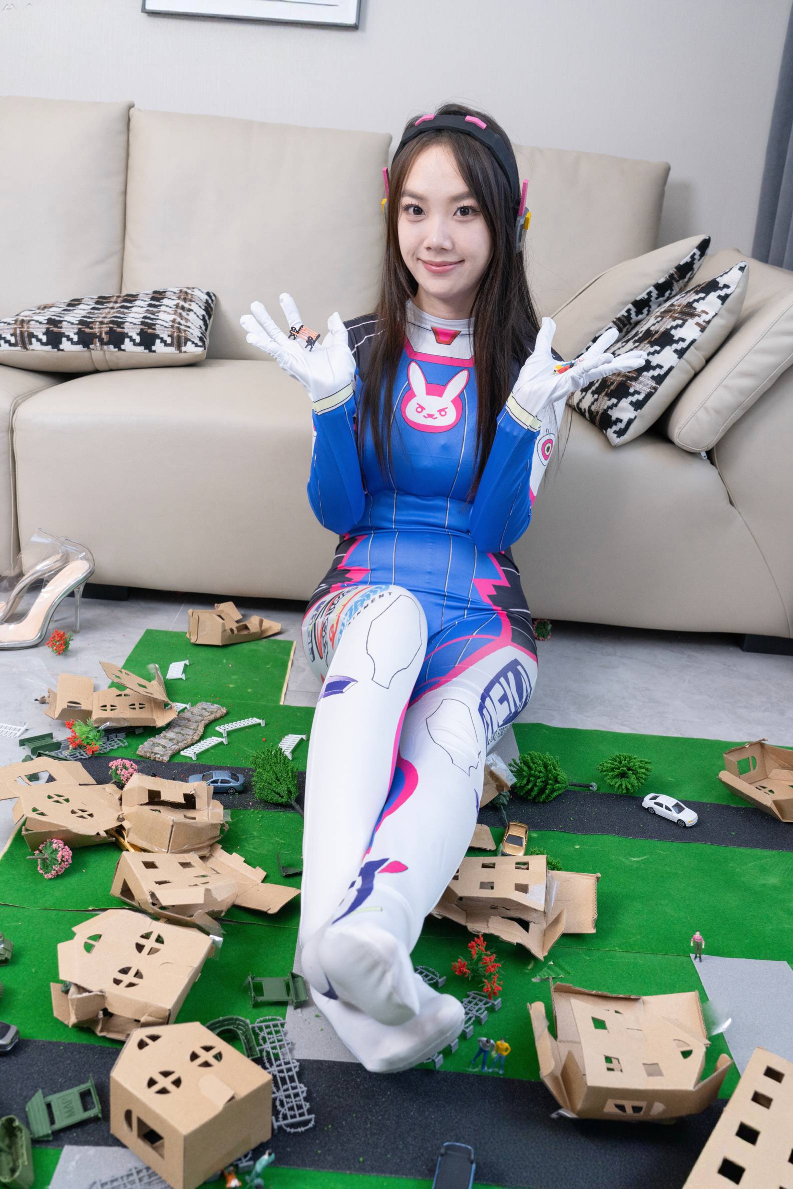 甜予232期：贝壳-高跟鞋、连体衣、小人国剧情剧情版[124P/1V/4.62G] - 图火火