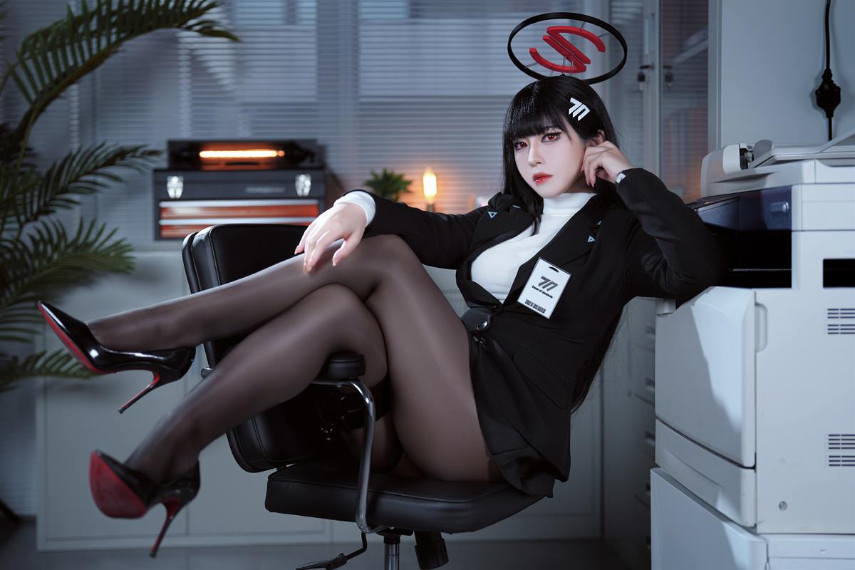 半半子 - 碧蓝档案 调月莉音[60P/8V/476MB] - 图火火