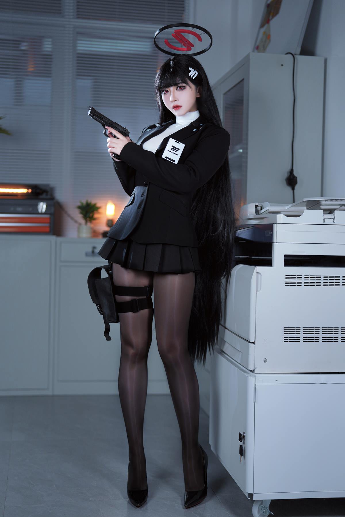 半半子 - 碧蓝档案 调月莉音[60P/8V/476MB] - 图火火