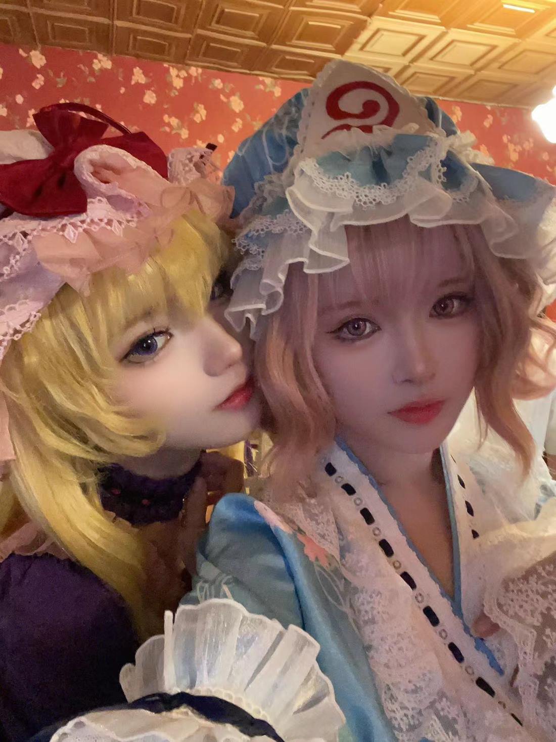 花柒Hana & 肃雨雨雨 - 八云紫 西行寺幽幽子[16P/287MB] - 图火火